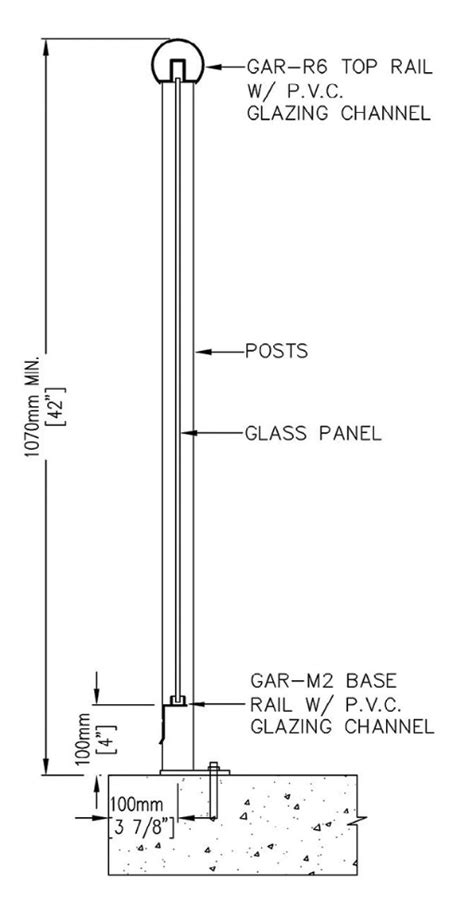 Aluminum Glass Balcony Railing ACS Railings