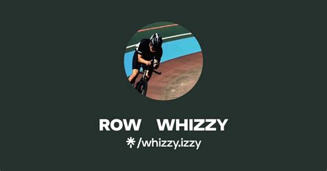 Row Whizzy Instagram Facebook Linktree