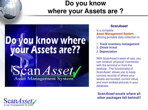 Ppt Asset Management System Track Manage And Report With Scanasset