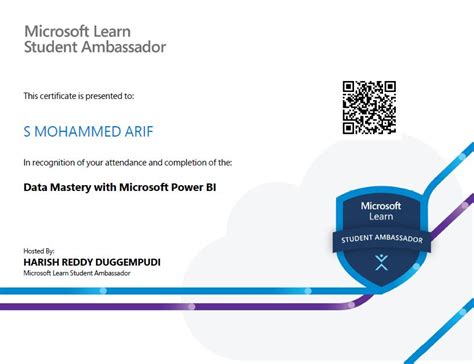 Mohammed Arif On Linkedin Powerbi Dataanalytics Learningjourney Achievementunlocked