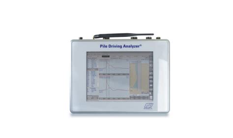 Pile Driving Analyzer PDA For High Strain Testing Pile Dynamics Inc