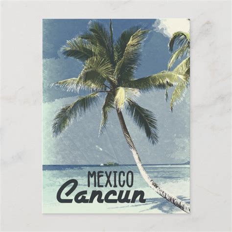 Vintage Cancun Mexico Postcard Zazzle