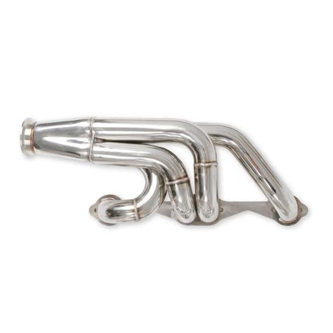 Flowtech 11573flt Small Block Chevy Turbo Headers Polished Finish