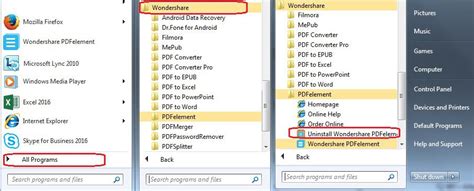 A Quick Guide For How To Uninstall PDFelement
