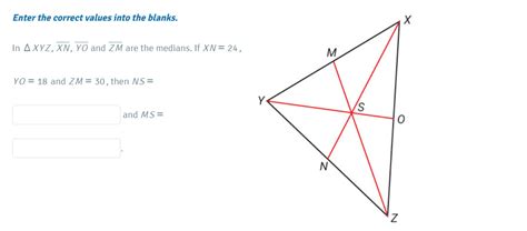 enter the correct values into the blanks in xyz xn yo and zm are the m