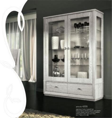 Jvmoebel Glasvitrine Luxus Schaufenster Vitrine Vitrinen Glas Schrank