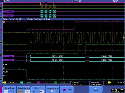 Second Mcbsp Port Not Working Properly On 28346 Data Shifting Problem