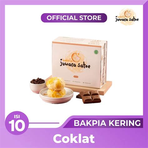 Jual Bakpia Coklat Isi 10 Bakpia Juwara Satoe Oleh Oleh Khas Jogja