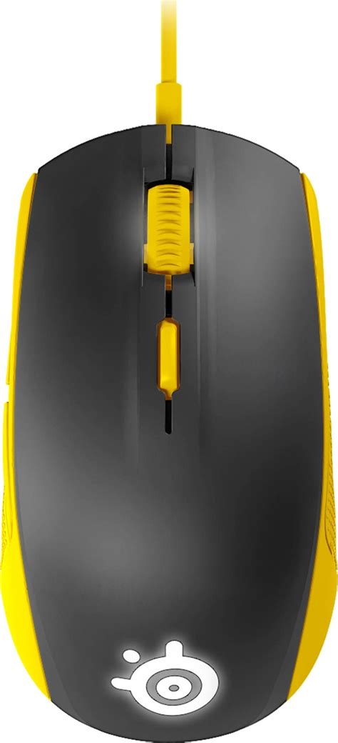 Мышь SteelSeries Rival 100 Proton Yellow (62340) купить | ELMIR - цена ...