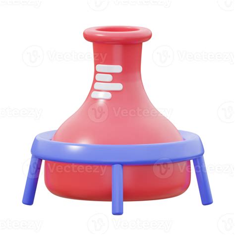 3d Flask Illustration 52421091 Png