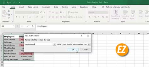 Cách Sử Dụng Quick Analysis Trong Excel 1 Ez