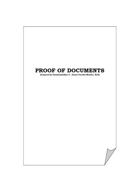 Proof Of Documents Pdf Will And Testament Burden Of Proof Law