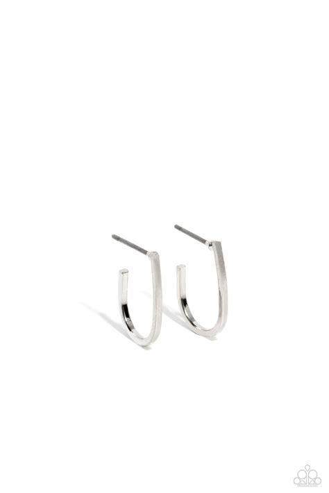 Admirable Arches Silver Paparazzi Earrings Jewelryblingthing