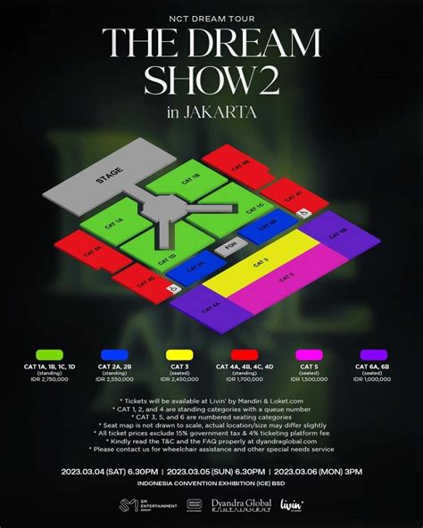 Harga Dan Cara Beli Tiket Konser Nct Dream 2023 Di Jakarta