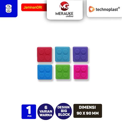 Jual Big Block Coin Bank TECHNOPLAST CP901 Celengan Plastik Kecil