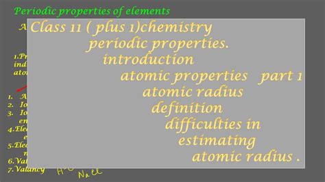 Atomic Radius Definition Leaving Cert At Jerome Weeks Blog