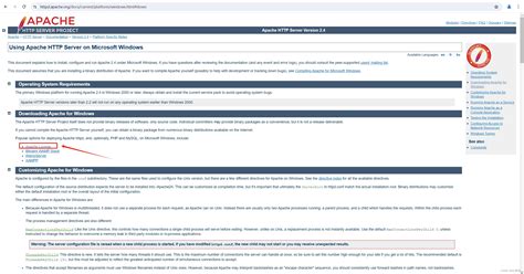 Windows Apache Csdn