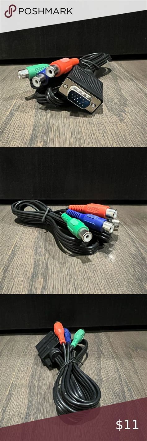 Rgb To Vga Cable Female To Male Bnc Female Adapter