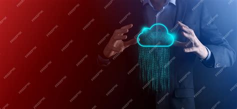 Premium Photo Cloud Computing Conceptcloud For Transfer Datacloud Computing Big Data Center