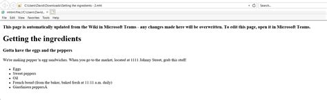 Where Are Wiki Pages In Microsoft Teams Stored And How Do You Back