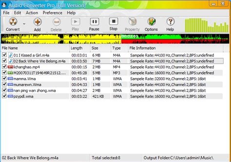 Audio Converter Pro Batch Convert Mp Wma Wav Mp M A Aiff Aac Ac Audio Formats