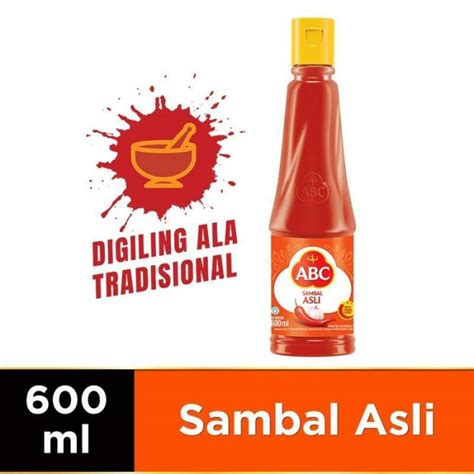 Jual Abc Sambal Asli 600 Ml Sambal Abc Asli 600 Ml Sambal Abc Di