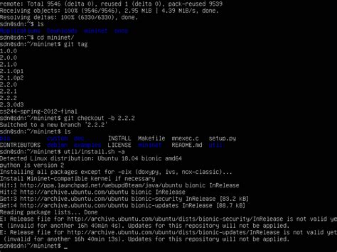 Release File For Archive Ubuntu Ubuntu Dists Bionic Security InRelease Is Not Valid