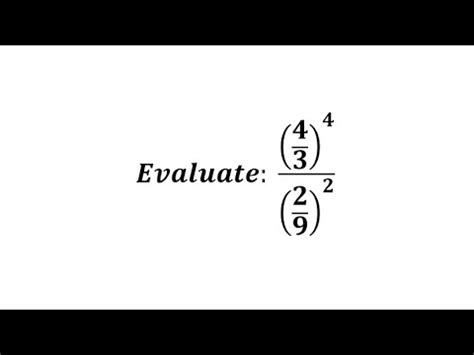 Detailed Explanation On How To Solve Indices Problems Ex4 YouTube