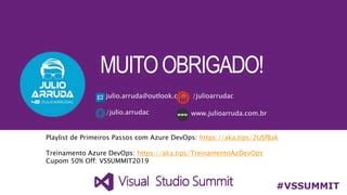CI E CD No GitHub Azure Pipelines VSSUMMIT 2019 PPT
