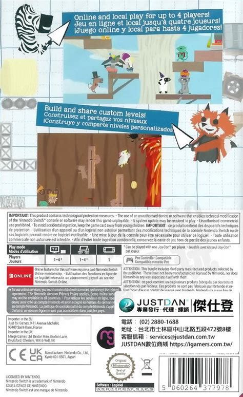 【全新未拆】任天堂 Switch Ns 超級雞馬 鄰居版 Chicken Horse 中文版【台中恐龍電玩】 露天市集 全台最大的網路購物市集