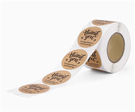 사람들을위한 커스텀 로고 크래프트 종이 레이블 스티커 의 고품질 사람들을위한 커스텀 로고 크래프트 종이 레이블 스티커