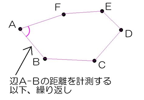 Geographico トラバース測量について