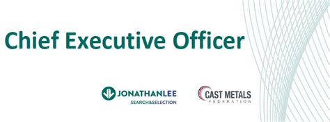The Cast Metals Federation Cmf On Linkedin Chief Executive Officer