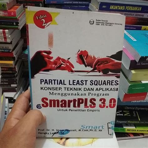 Jual Partial Least SQUARES KONSEP TEKNIK DAN APLIKASI MENGGUNAKAN