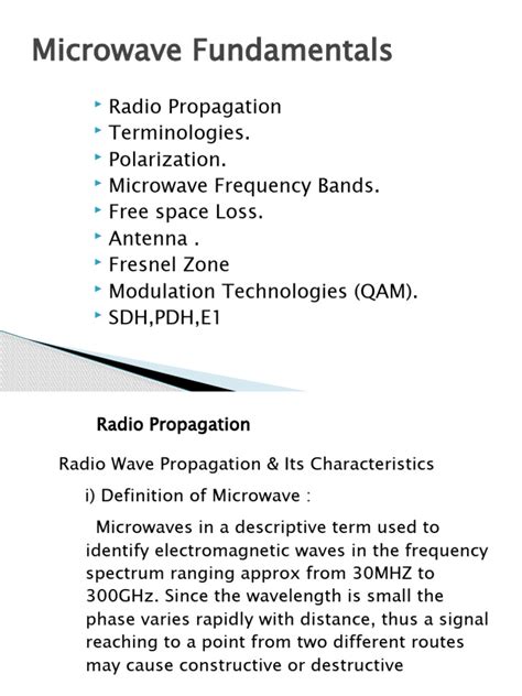 Understand Transmission Fundamental Pdf Waves Transmission Medium