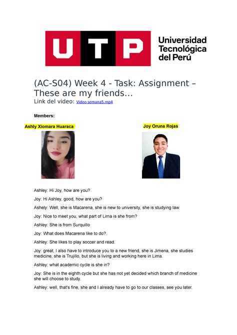 Ac S05 Week 5task Assignment These Are My Friends Ac S04 Week 4 Task Assignment These