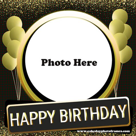 Happy Birthday Wishes With Name And Photo Edit Online Cakedayphotoframes