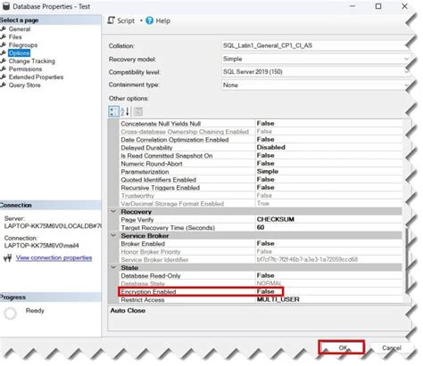 How To Check Database Encryption In Sql Server