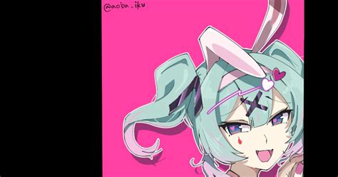 Girl Hatsune Miku Rabbit Hole 2 Aob4のイラスト Pixiv