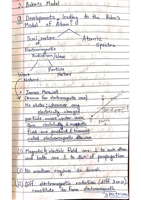 SOLUTION Structure Of Atom Chemistry Notes Studypool
