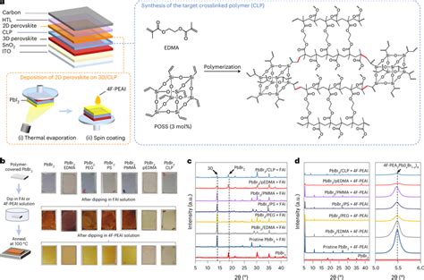 Preparation Of The 3dclp2d Perovskite Heterostructure And Selection