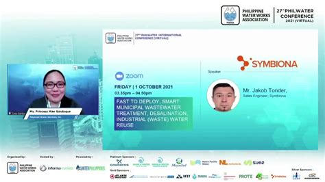 Krzysztof Hajlasz On Linkedin Prezentacja Firmy Symbiona Na Philwater Conference