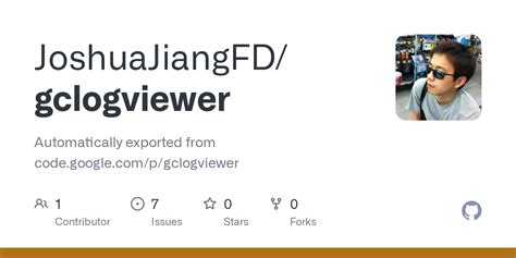 GitHub JoshuaJiangFD Gclogviewer Automatically Exported From Code