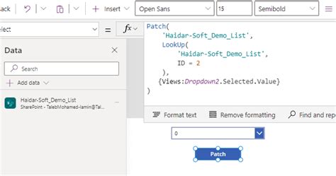 Patch Function In Power Apps Sharepoint Number Column R