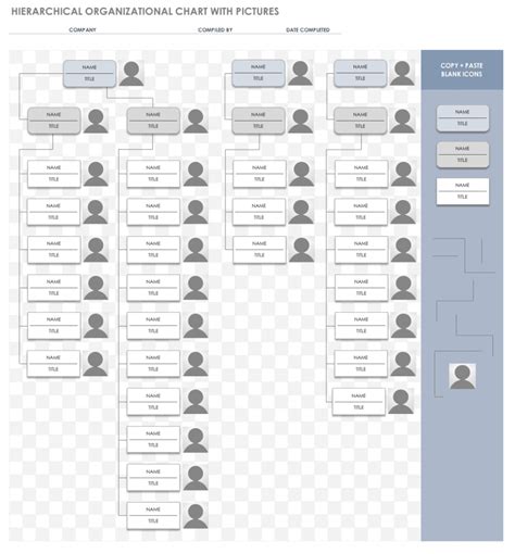 Free Org Chart Templates For Excel Smartsheet