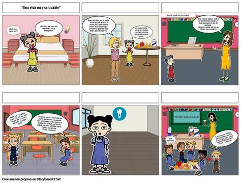 Vida Saludable Storyboard By 3498ff7b
