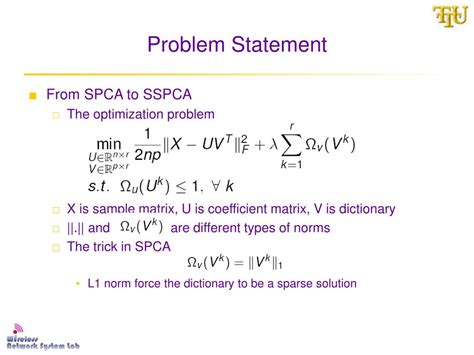 ppt structured sparse principal component analysis powerpoint