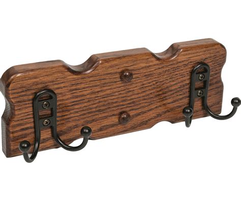 4 Hook Wall Mount Pa Dutch Woodcraft