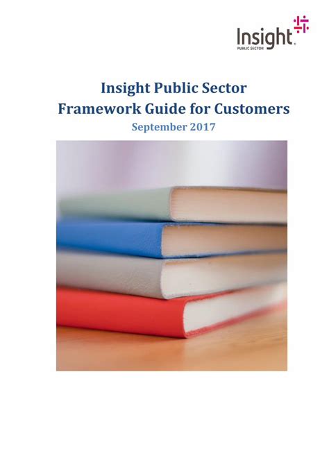 Pdf Insight Public Sector Framework Guide For Customers Public Sector