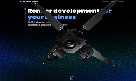 Do 3d Interactive Website Three Js Opengl Next Js Web3 By Premiumelite17 Fiverr